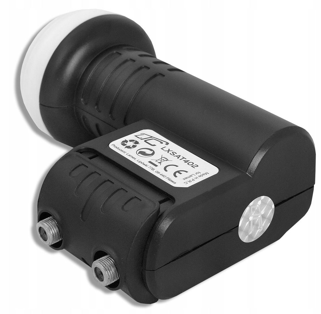 KONWERTER SATELITARNY 4K PODWÓJNY TWIN 2 GNIAZDA - ERLI.pl