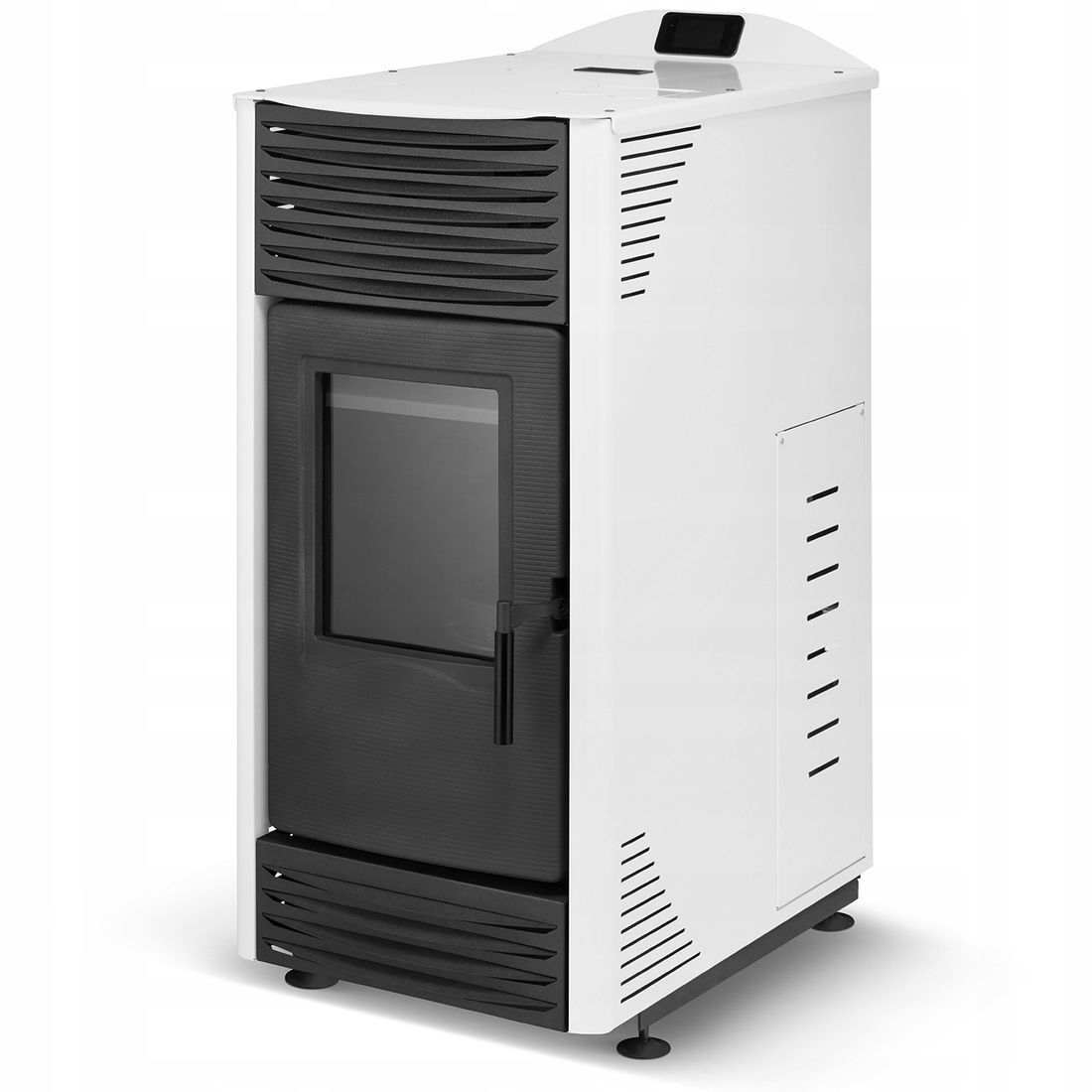 Piec kominek kocioł na pellet TOBY 15 kW CO biały - ERLI.pl