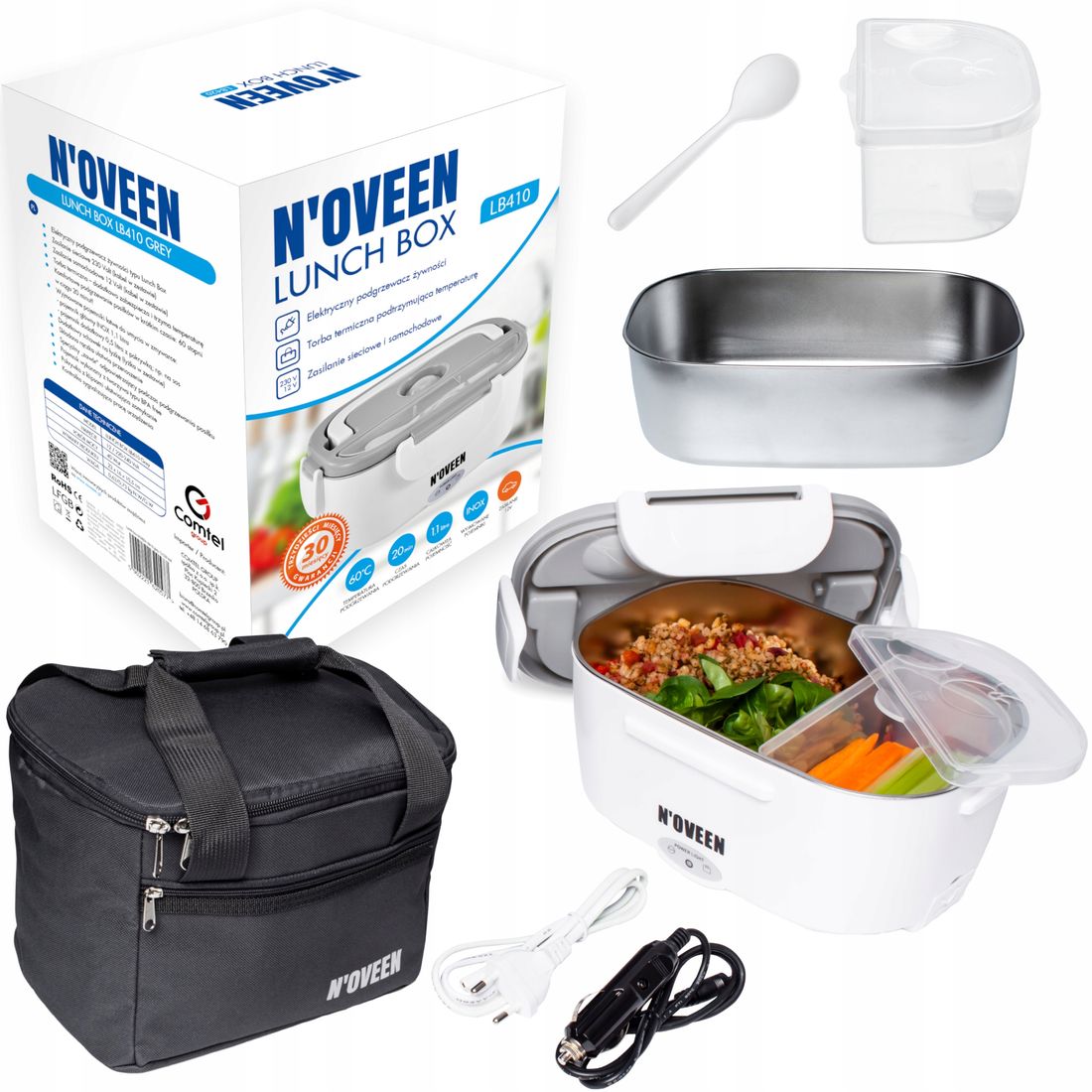 Lunch Box PODGRZEWACZ TERMOS POJEMNIK OBIADOWY - ERLI.pl Lunch Box PODGRZEWACZ TERMOS POJEMNIK OBIADOWY - ERLI.pl