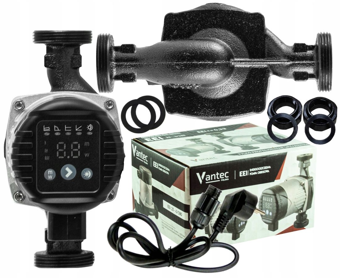 POMPA OBIEGOWA CO ELEKTRONICZNA do pieca 25-60 180 - ERLI.pl