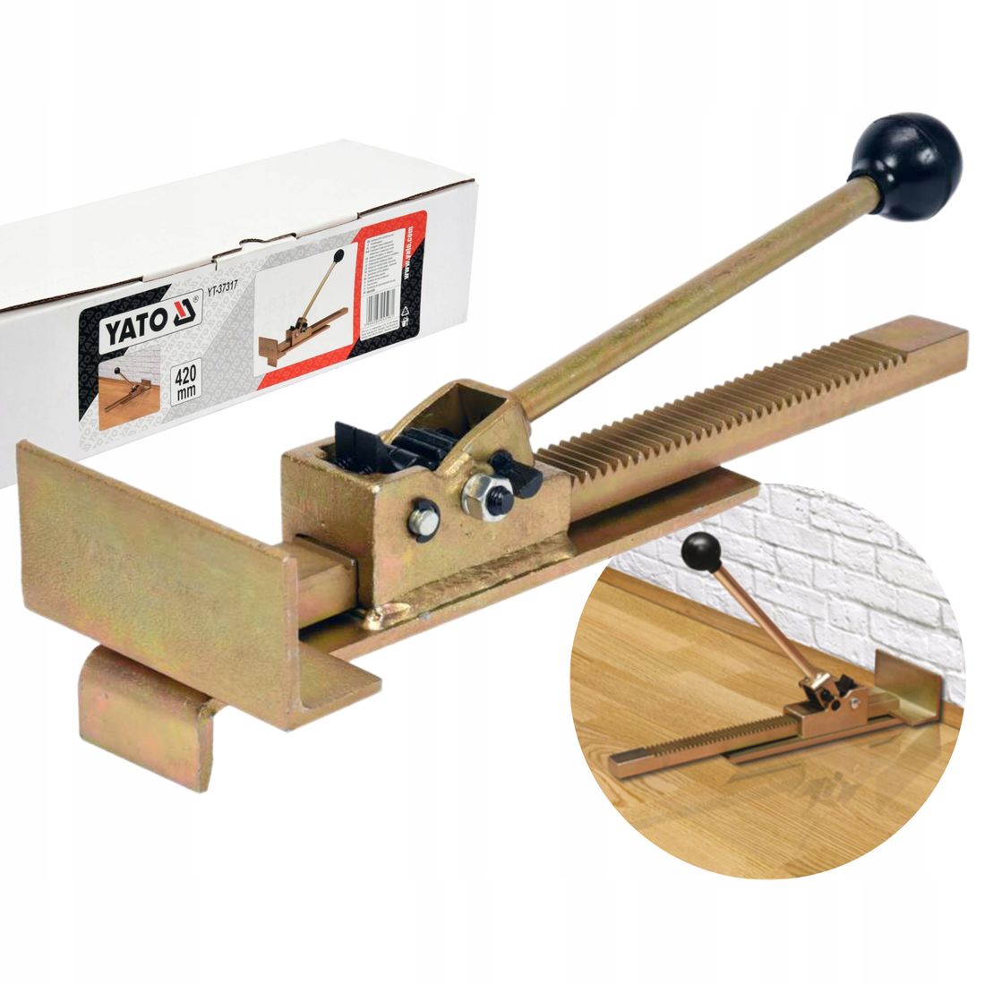 DOCIĄGACZ DOBIJAK DO PANELI DESEK PODŁOGOWYCH - ERLI.pl