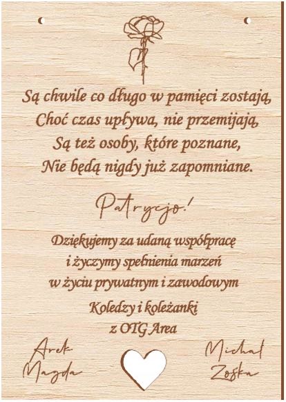 PREZENT NA POŻEGNANIE Z PRACY, ŻYCZENIA, PAMIĄTKA - ERLI.pl PREZENT NA POŻEGNANIE Z PRACY, ŻYCZENIA, PAMIĄTKA - ERLI.pl