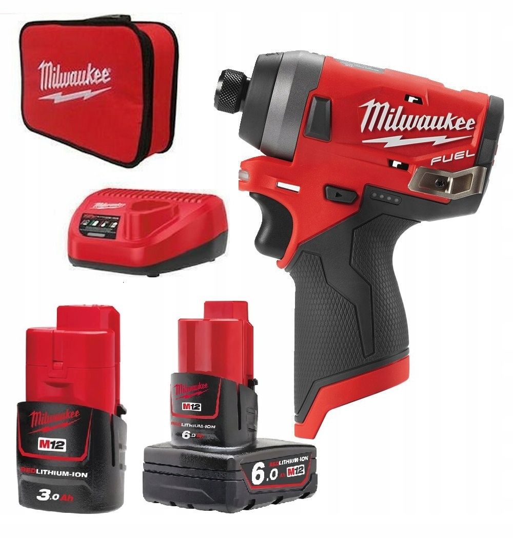 Milwaukee M12 FID-632X Zakrętarka Klucz Udarowy 6a - ERLI.pl
