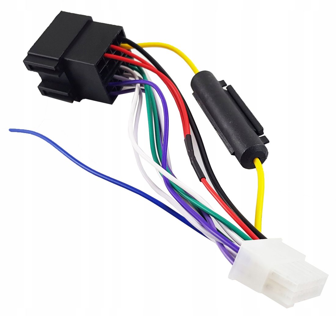 KOSTKA ISO DO RADIA PRZEJŚCIÓWKA BEZPIECZNIK 12PIN – 137282136 - ERLI.pl