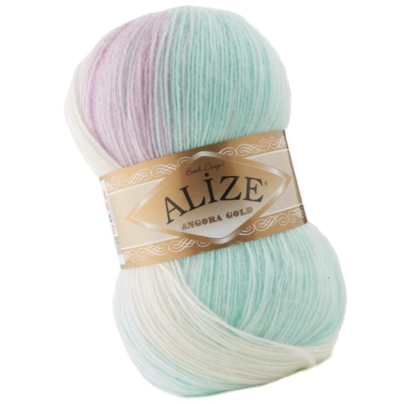 Włóczka Alize Angora Gold Batik - 6620 - ERLI.pl