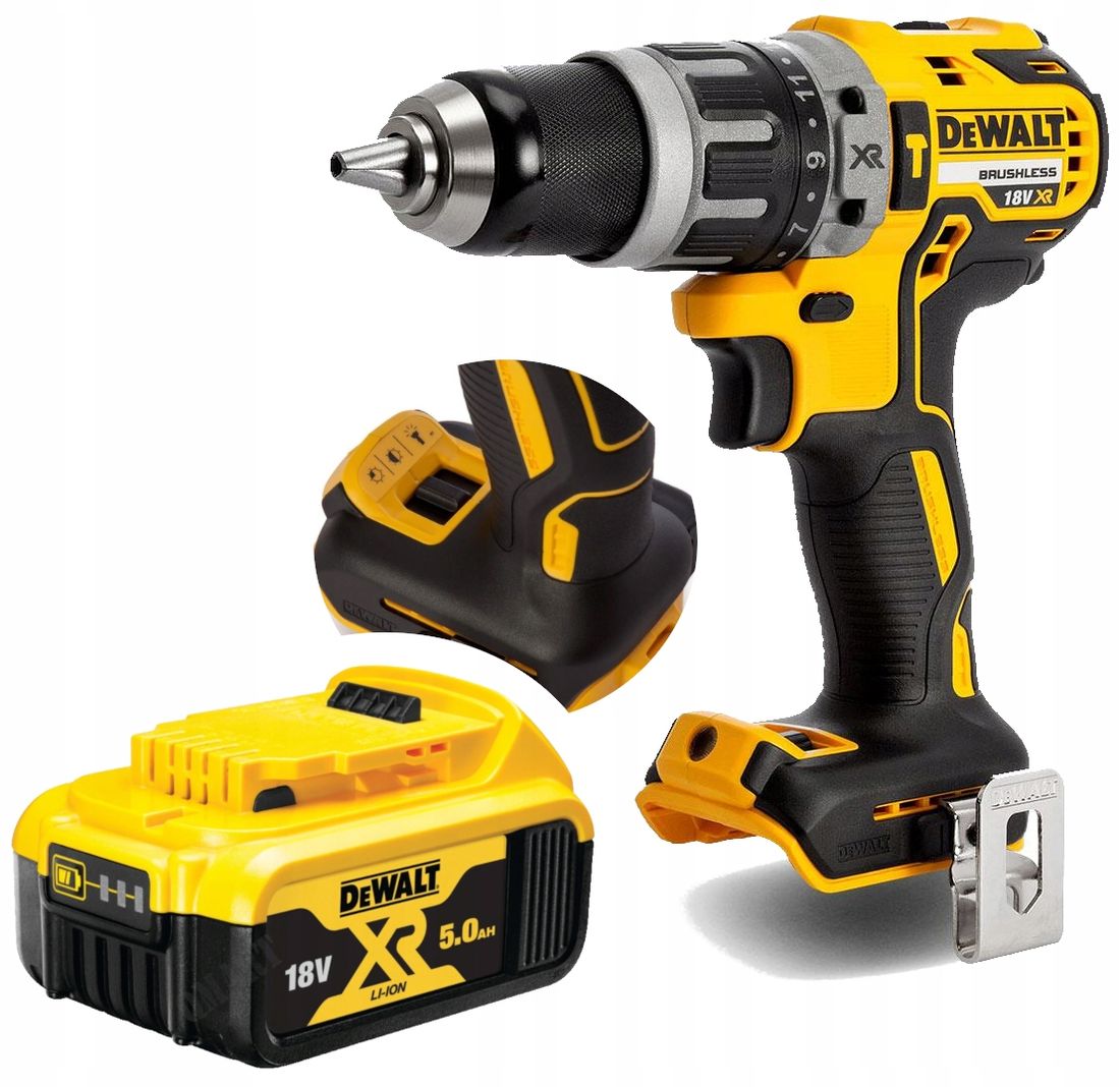 DeWalt DCD796N +5ah 70Nm Wkrętarka z udarem 18V - ERLI.pl