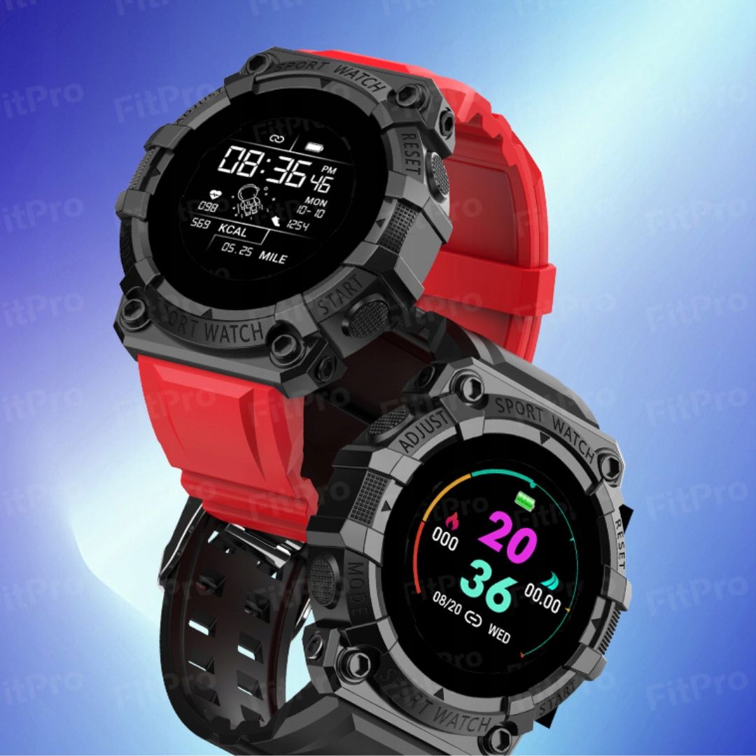 SMARTWATCH DAMSKI ZEGAREK SPORTOWY KROKI KALORIE - ERLI.pl