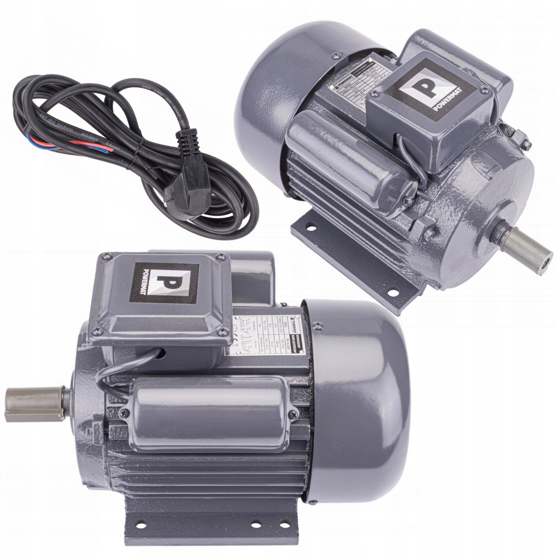 SILNIK ELEKTRYCZNY JEDNOFAZOWY 2,2kW 2800RPM 230V - ERLI.pl