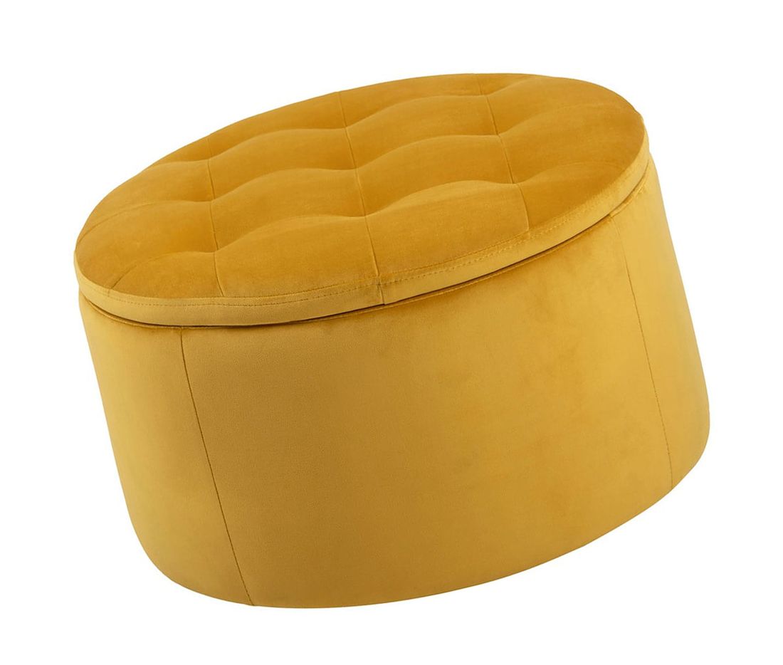 PIKOWANA PUFA WELUROWA GLAMOUR PUF DO PRZEDPOKOJU - ERLI.pl