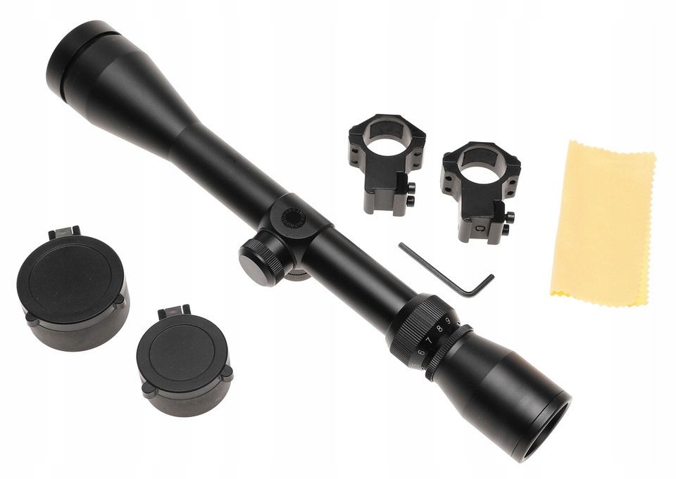 CELOWNIK 3-9x40 Vogler LUNETA Celownicza + MONTAŻ - ERLI.pl