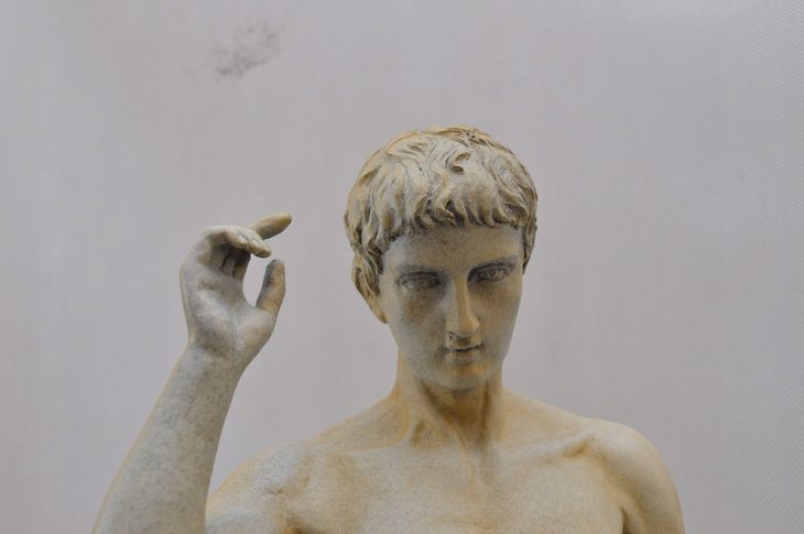 RZEŹBA FIGURA - DAWID - MITOLOGIA AKT MĘSKI 60CM - ERLI.pl