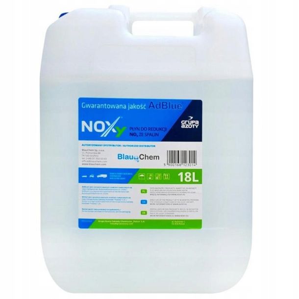 NOXY AdBlue 18L Płyn katalityczny Diesel Dodatek – 138376704 - ERLI.pl
