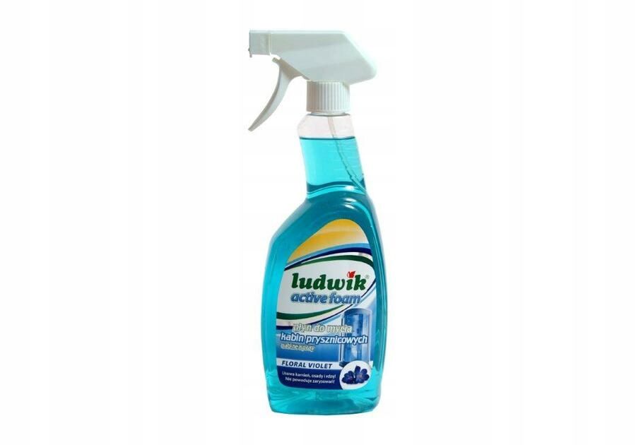 LUDWIK Płyn do mycia kabin prysznicowych 750 ml - ERLI.pl LUDWIK Płyn do mycia kabin prysznicowych 750 ml - ERLI.pl