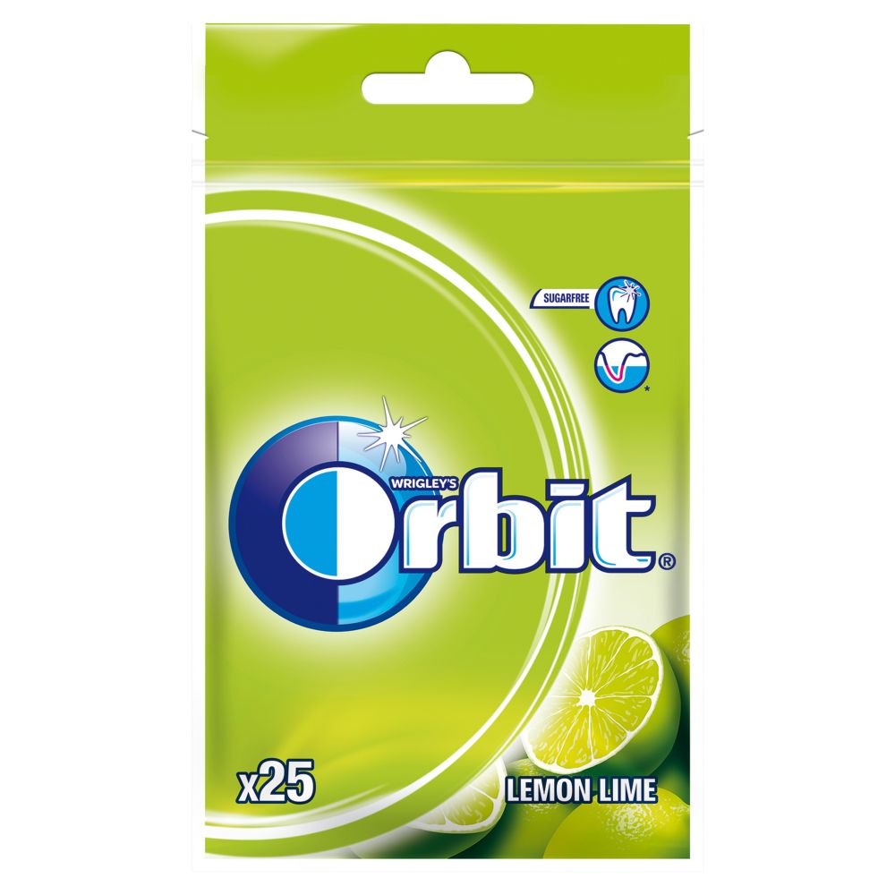 Orbit Lemon Lime Guma do żucia bez cukru 35 g (25 sztuk) – 138432716 ...