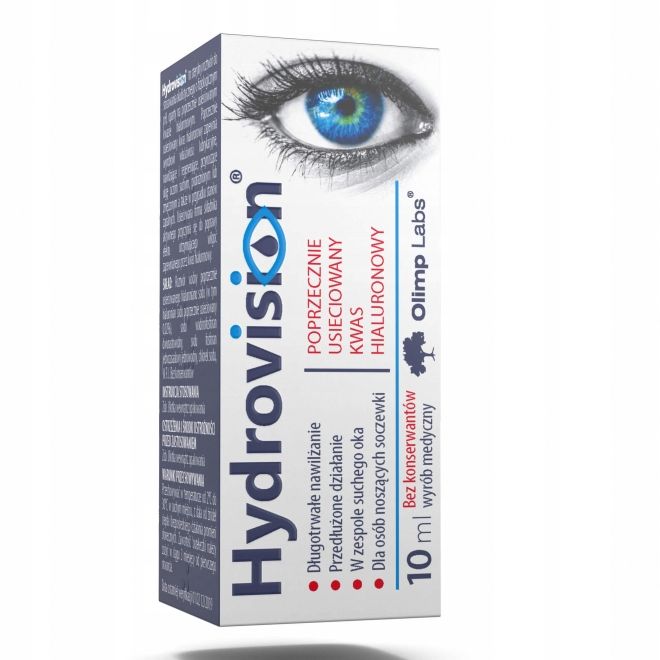 HYDROVISION krople do oczu KWAS HIALUORONOWY 10 ML - ERLI.pl