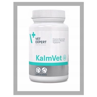 VetExpert KALMVET dla psów i kotów 60 kapsułek twist Off – 138798006 ...