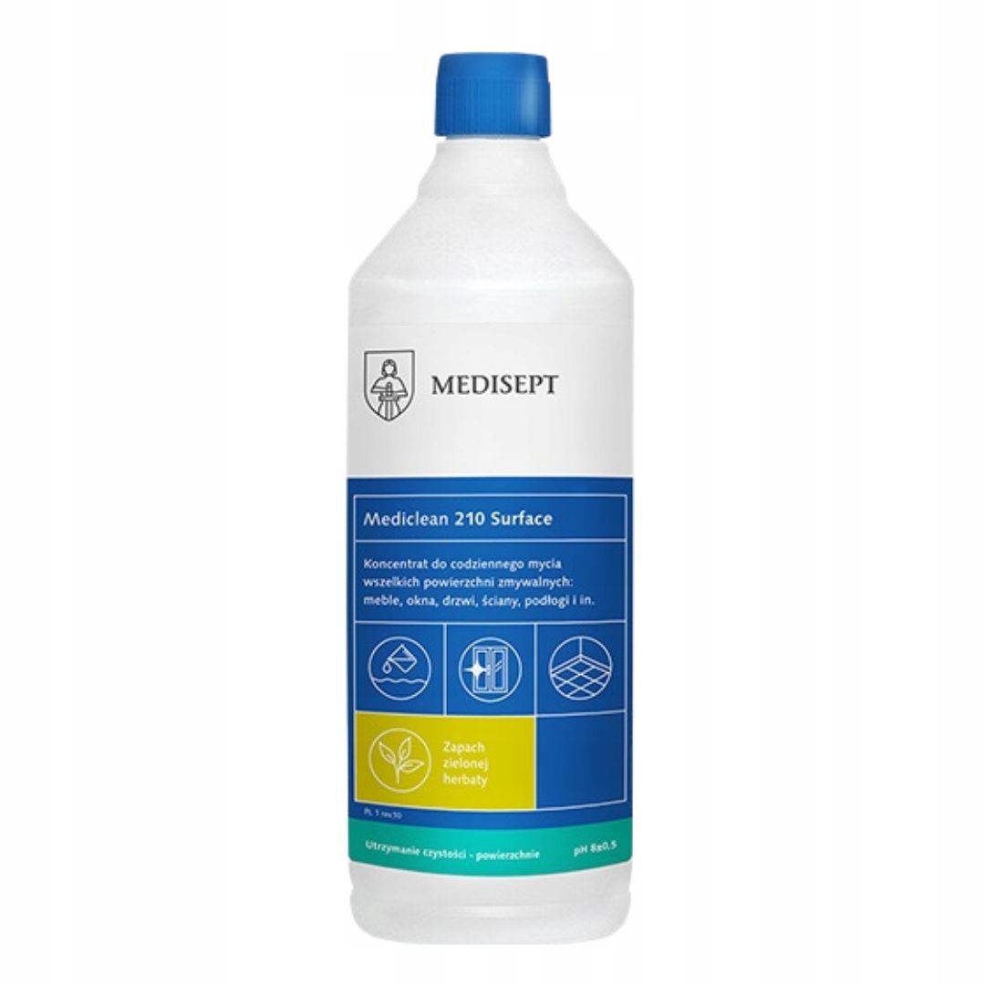 MEDISEPT KONCENTRAT DO MYCIA PODŁÓG SURFACE 1L - ERLI.pl