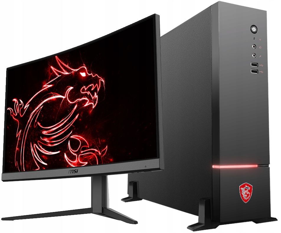 Komputer GAMINGOWY zestaw + monitor MSI i5 GeForce - ERLI.pl