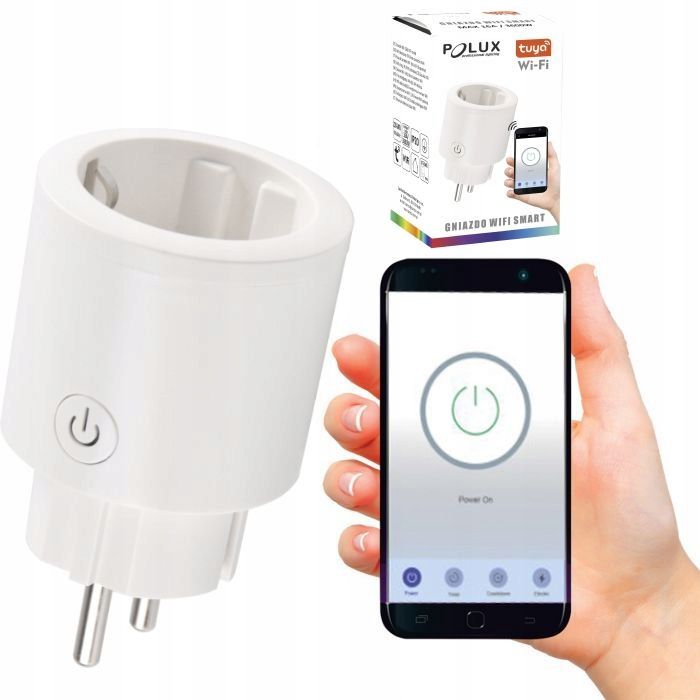 INTELIGENTNE GNIAZDKO GNIAZDO WIFI SMART TUYA - ERLI.pl