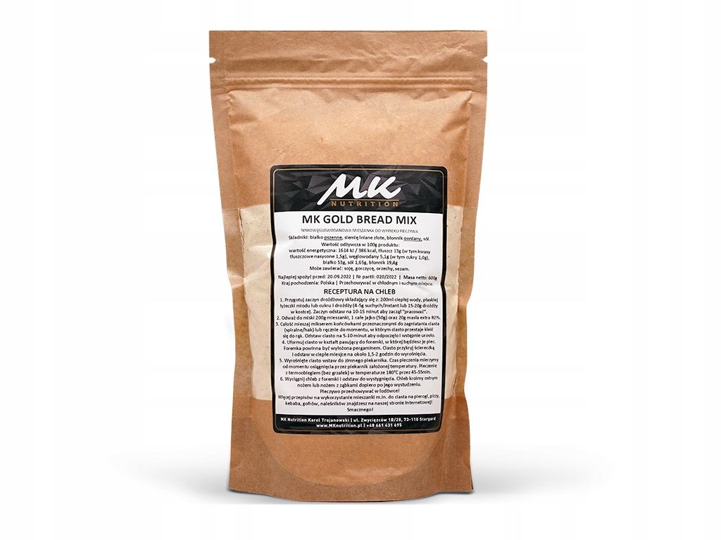 MIESZANKA CHLEBOWA MIX 600G MK NUTRITION - ERLI.pl