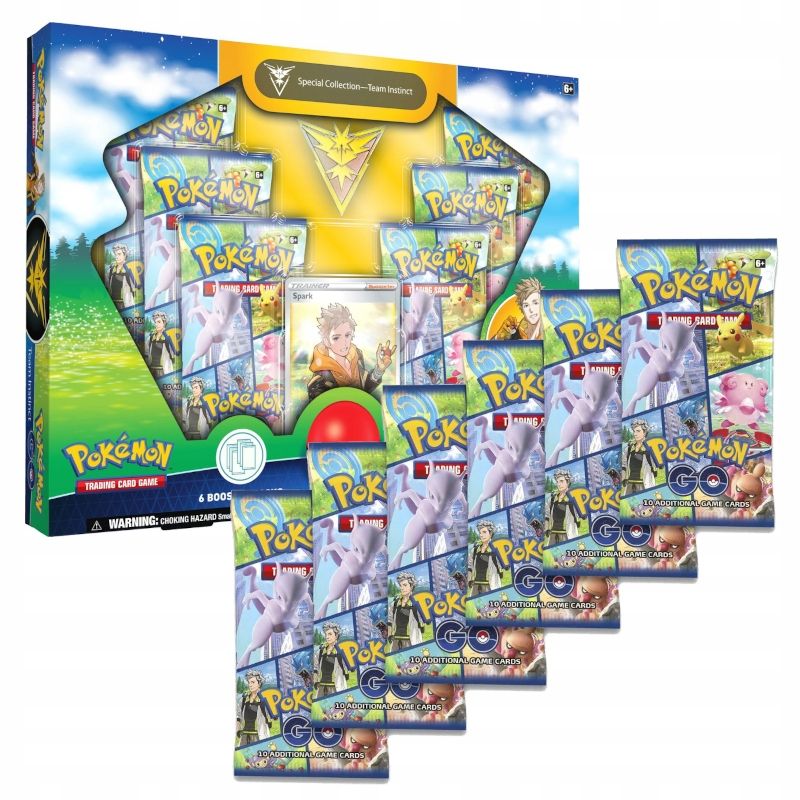 POKEMON TCG ZESTAW TEAM SPECIAL INSTINCT ŻÓŁTY - ERLI.pl