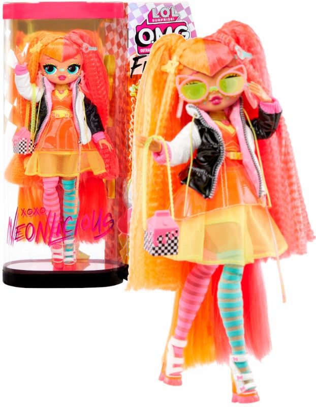 LOL SURPRISE OMG FIERCE LALKA NEONLICIOUS ZESTAW - ERLI.pl