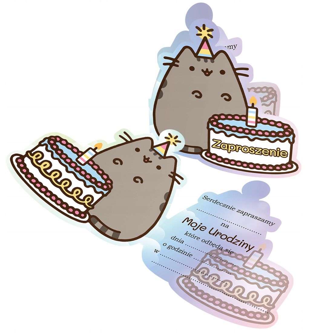 ZAPROSZENIE NA URODZINY PUSHEEN Z2 - ERLI.pl