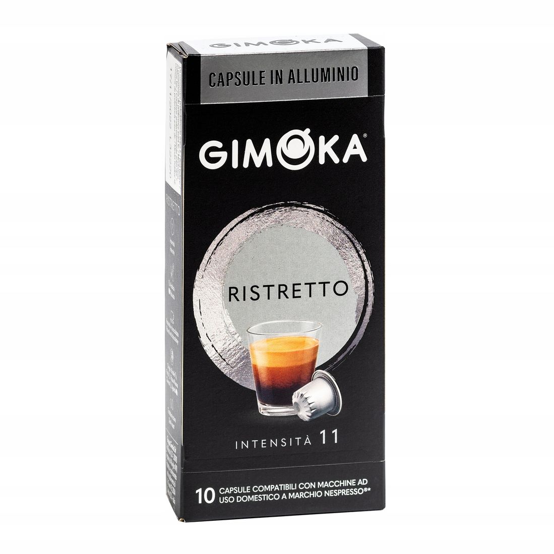 Kapsułki Nespresso GIMOKA Ristretto 10 szt. – 139449046 - ERLI.pl