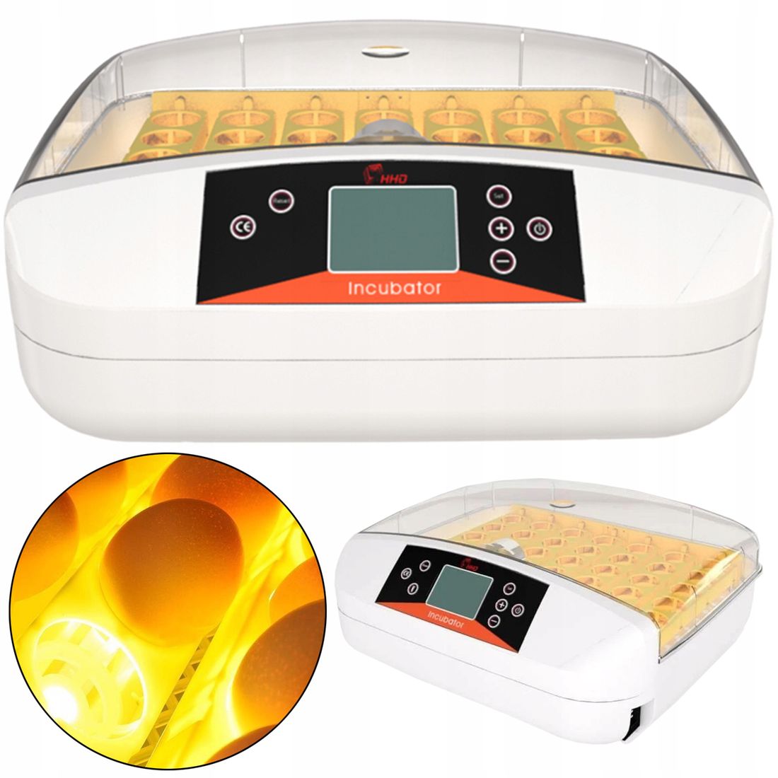 Inkubator automatyczny jaj wylęgarka SMART EGG 42S – 139566653 - ERLI.pl