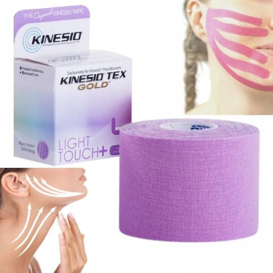 Taśma tejpy Kinesiotaping twarzy biustu lifting - ERLI.pl