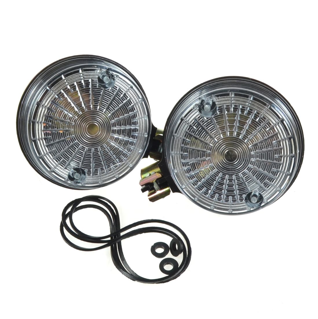 Kierunkowskaz SIMSON OKRĄGŁY TYŁ PLITZ BIAŁE KPL - ERLI.pl