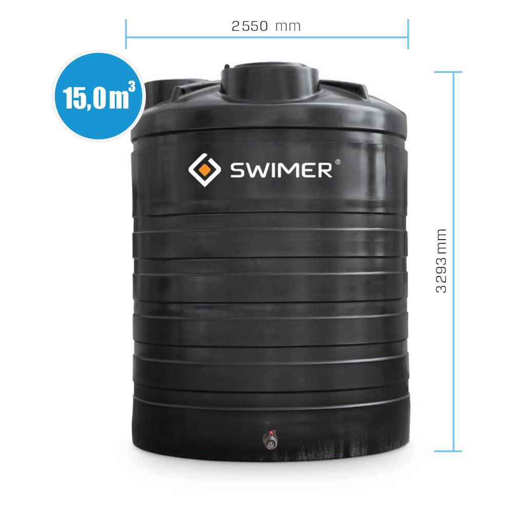 Zbiornik na wodę SWIMER WATER Tank 15000l - ERLI.pl