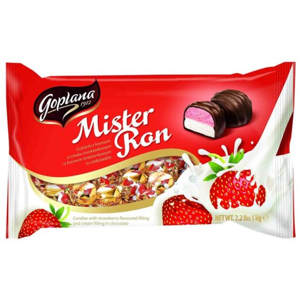 CUKIERKI GOPLANA MISTER RON TRUSKAWKOWE1KG - ERLI.pl