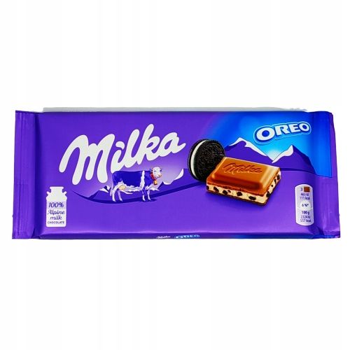 CZEKOLADA MILKA 100G OREO MLECZNA - ERLI.pl