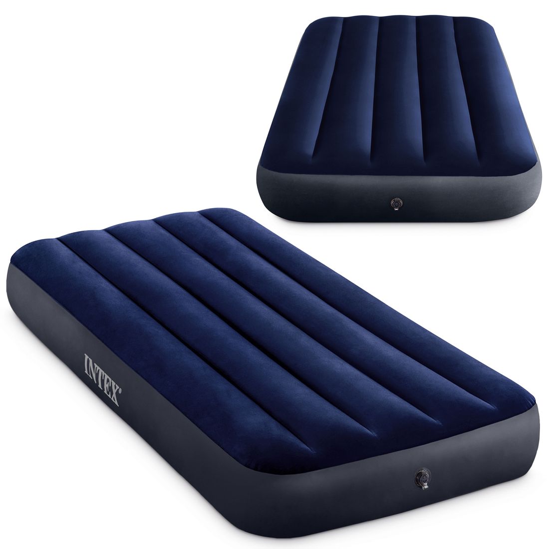 Materac dmuchany łóżko do spania welurowy INTEX - 191x76cm – 140511983 ...