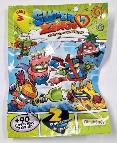 SUPER ZINGS - Figurki Magic Box Toys - Seria 3 - 010358 - ERLI.pl