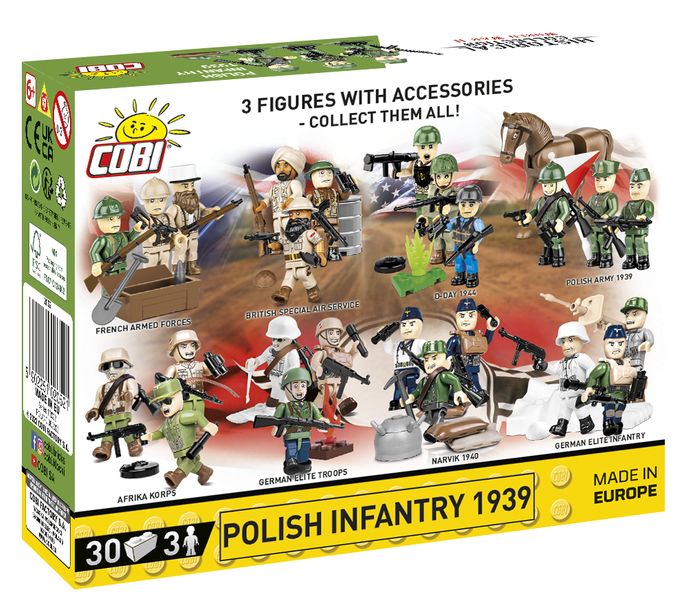 COBI 2052 FIGRUKI WOJSKA POLSKIEGO POLISH INFANTRY 1939 30 KL ...