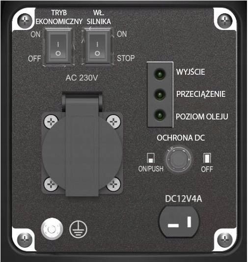 Generator INWERTOROWY 1000 W agregat prądu 1 kW - ERLI.pl Generator INWERTOROWY 1000 W agregat prądu 1 kW - ERLI.pl