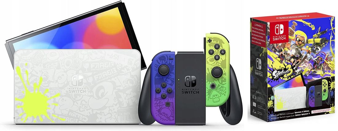 Konsola Nintendo Switch Oled 7 64gb Splatoon 3 Edition Erli Pl