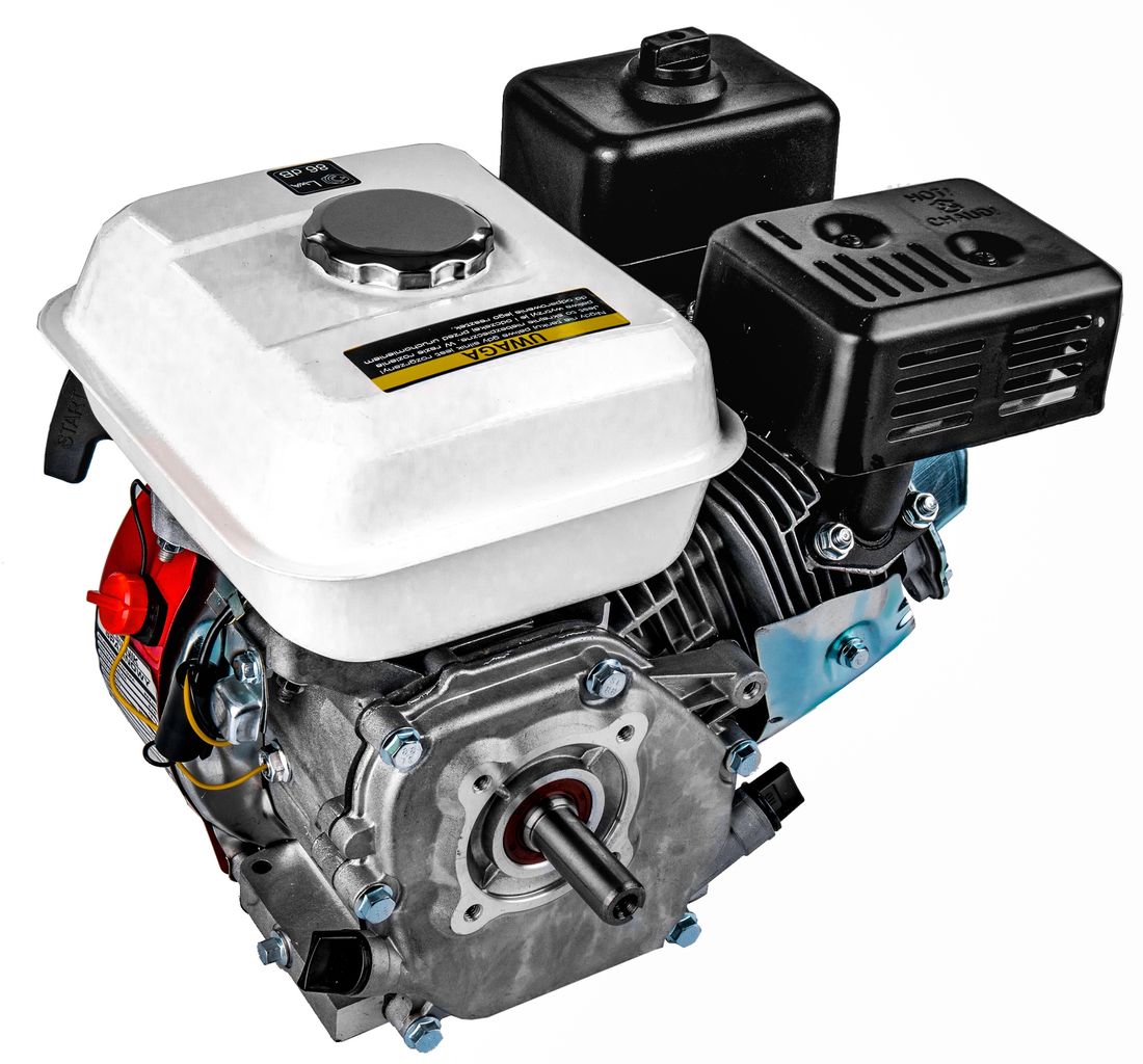 SILNIK SPALINOWY 7KM GX160 OHV WAŁEK 20MM + OLEJ - ERLI.pl