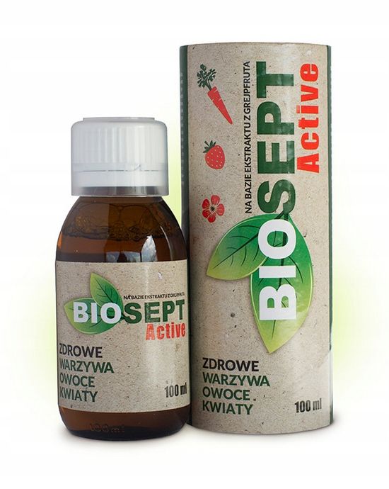 Biosept Active 100ml Wyciąg z Grejpfruta Grzyby - ERLI.pl