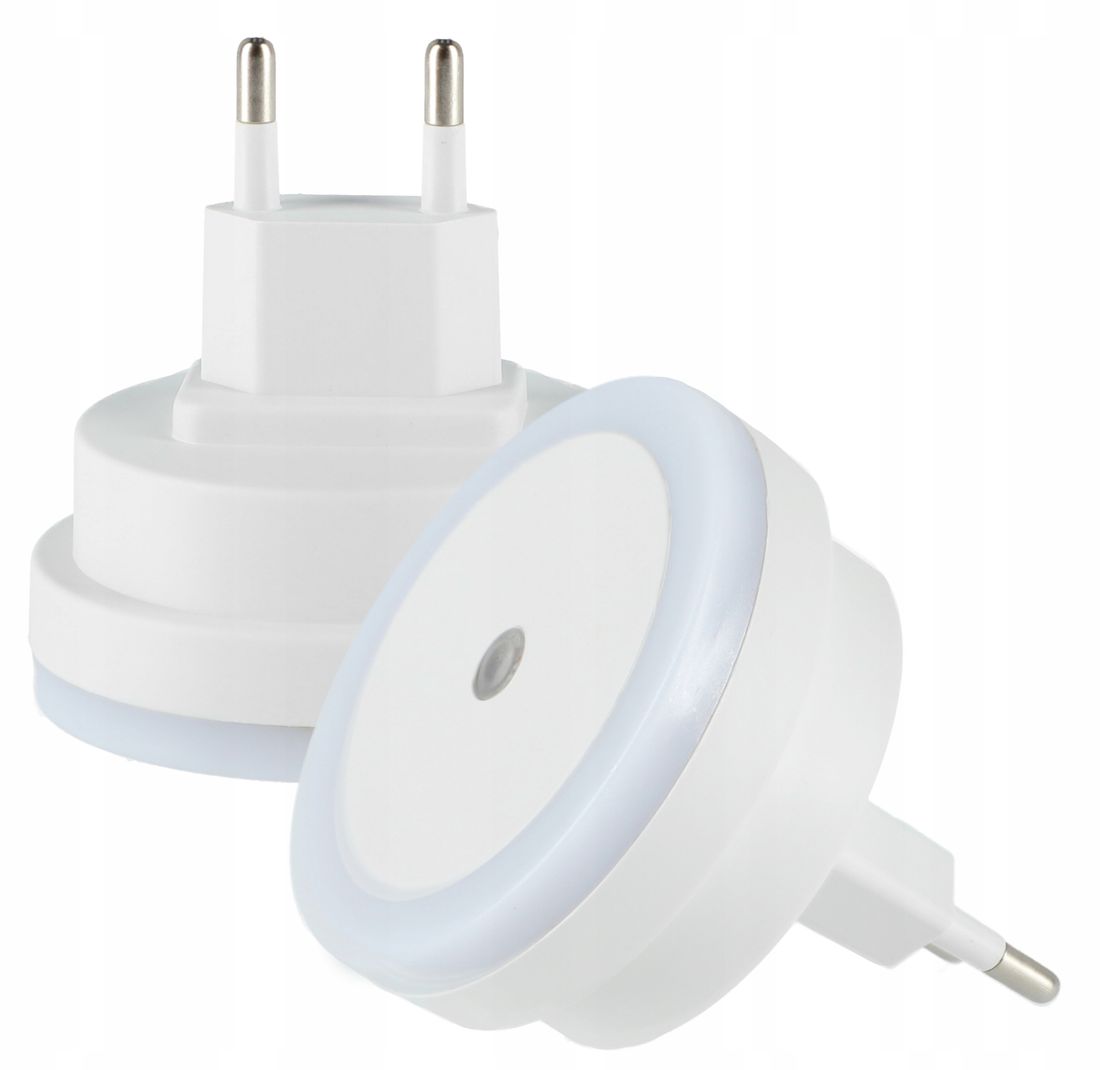 Lampka LED nocna do kontaktu CZUJNIK ZMIERZCHU - ERLI.pl