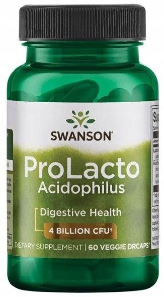 Swanson Prolacto Acidophilus 60k. Probiotyk Jelita - ERLI.pl