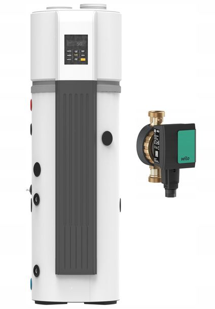 Pompa Ciepła CWU IMMERGAS V5 300 L + WILO Star-Z - ERLI.pl