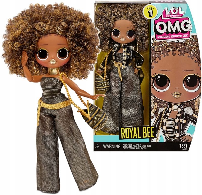 LOL SURPRISE OMG ROYAL BEE SERIA 1 LALKA ZESTAW - ERLI.pl