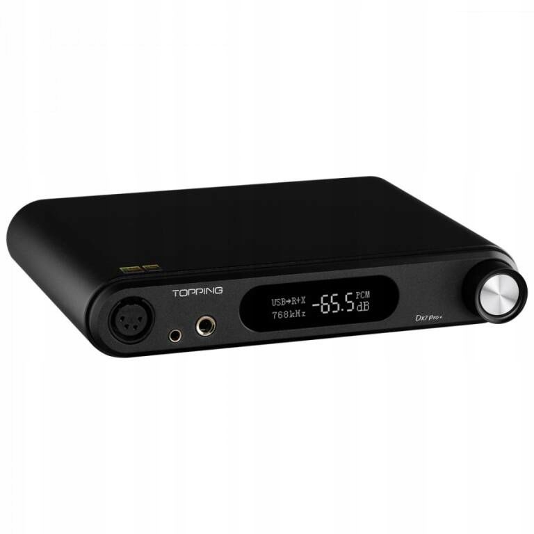TOPPING DX7 PRO+ (2022) Czarny Przetwornik DAC - ERLI.pl