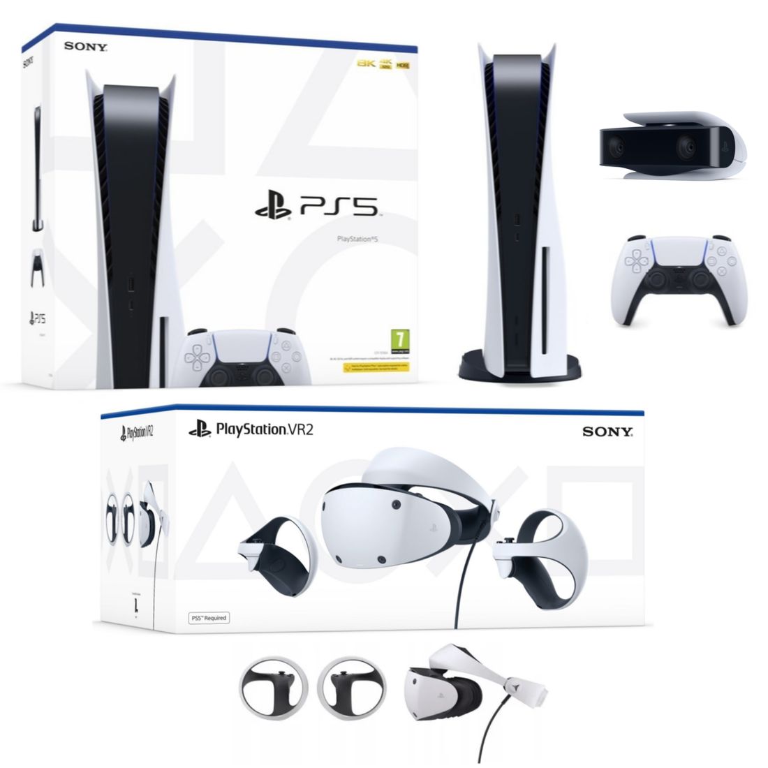 Konsola Sony PlayStation 5 + Sony VR2 + Kamera SONY HD 1080p [ZESTAW VR ...