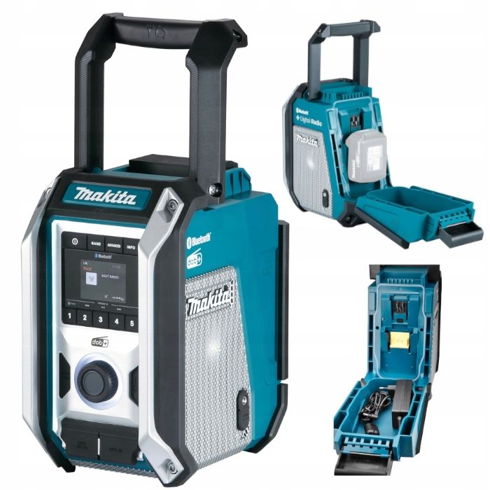 Radio budowlane Makita DMR115 DAB+ Bluetooth IP65 - ERLI.pl