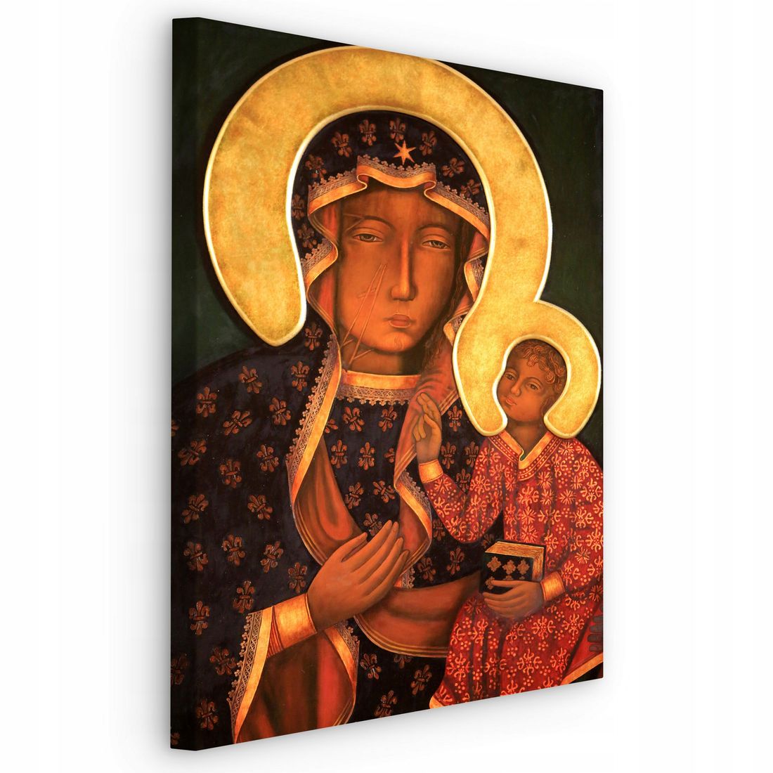 Obraz Święty MATKI Boskiej Częstochowskiej 80x120 - ERLI.pl