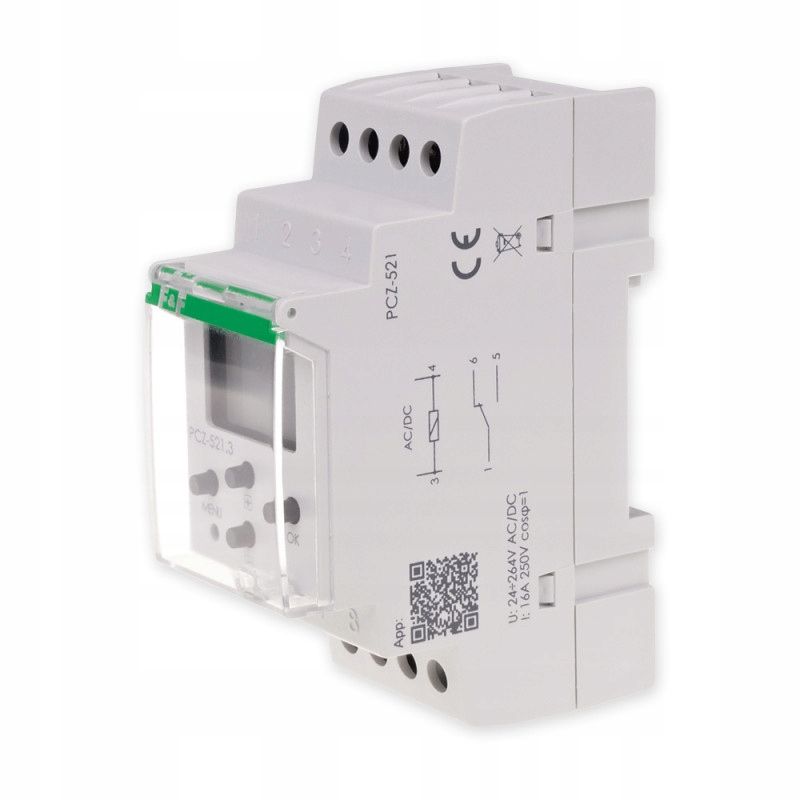 ZEGAR TYGODNIOWY CYFROWY 16A JEDNOKANAŁOWY F&F – 141474865 - ERLI.pl